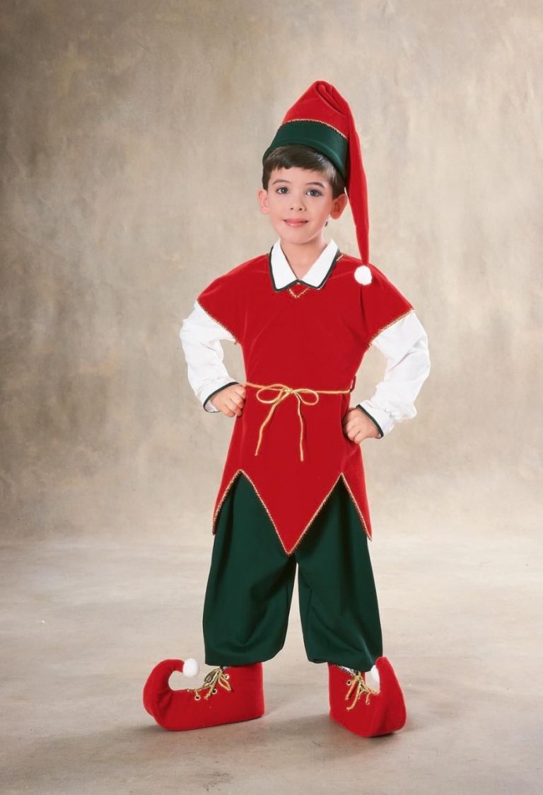 Velvet Kids Elf Costume - Screamers Costumes