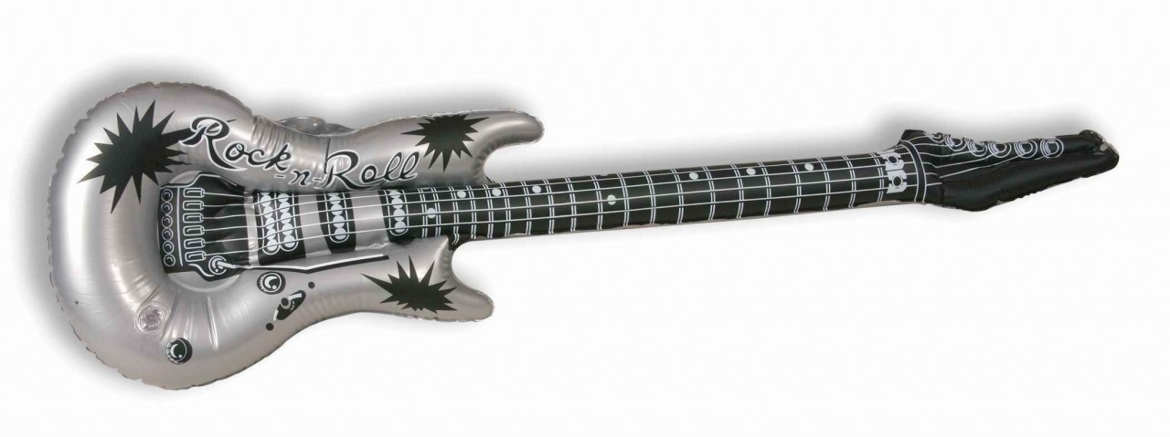 Inflatable Guitar Costume Accessory - Screamers Costumes