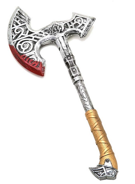 Plastic Medieval Viking Axe - Screamers Costumes