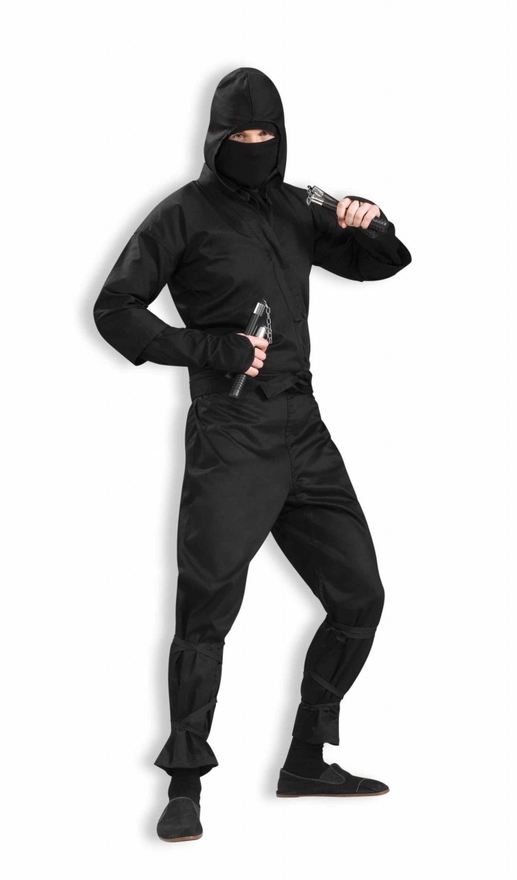 Deluxe Ninja Adult Costume - Screamers Costumes