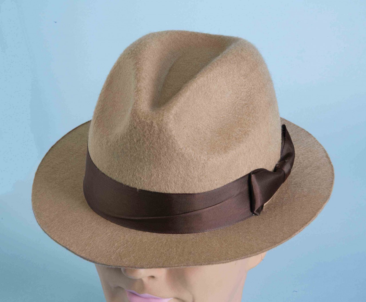 Tan Fedora Hat - Screamers Costumes