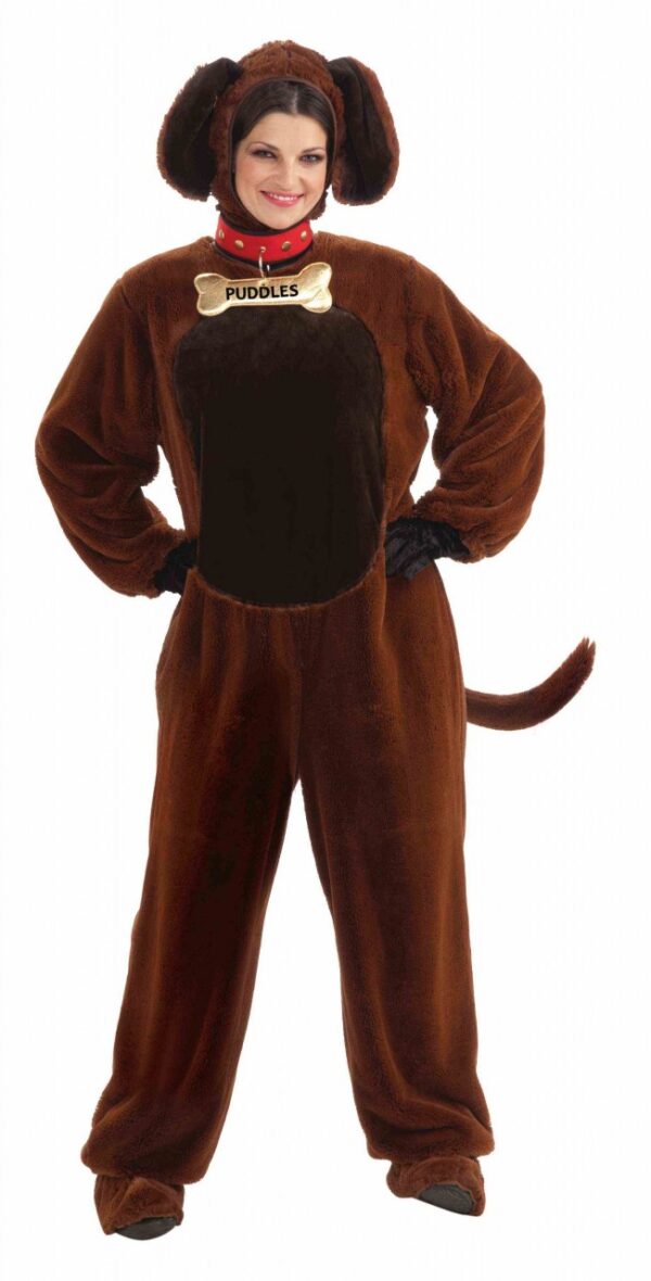 Puddles the Puppy Adult Dog Costume - Screamers Costumes