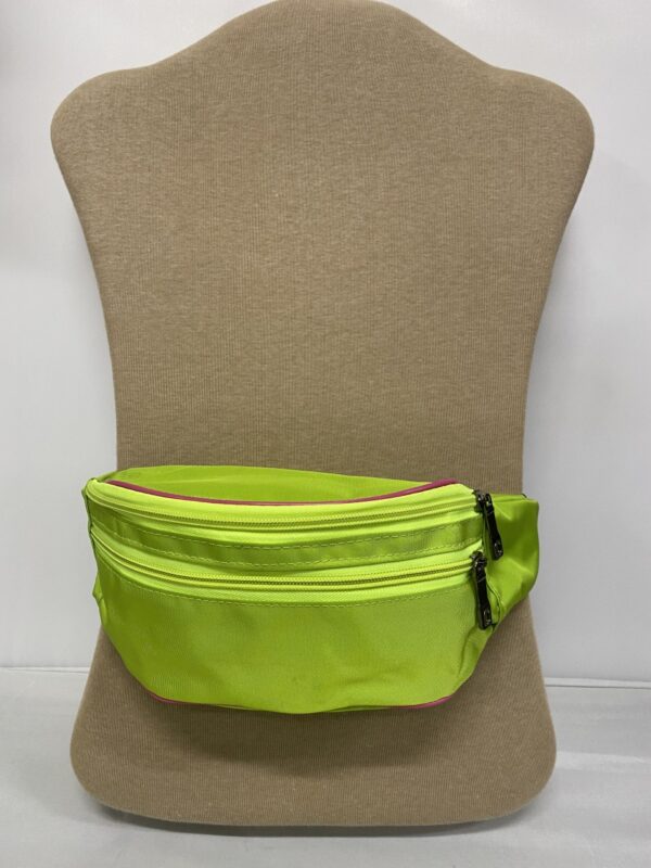 Neon Green and Pink Fanny Pack - Screamers Costumes