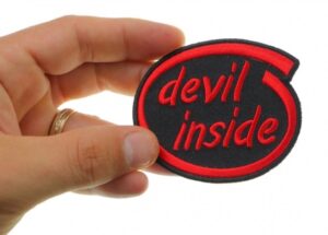 Devil Inside Patch - Screamers Costumes