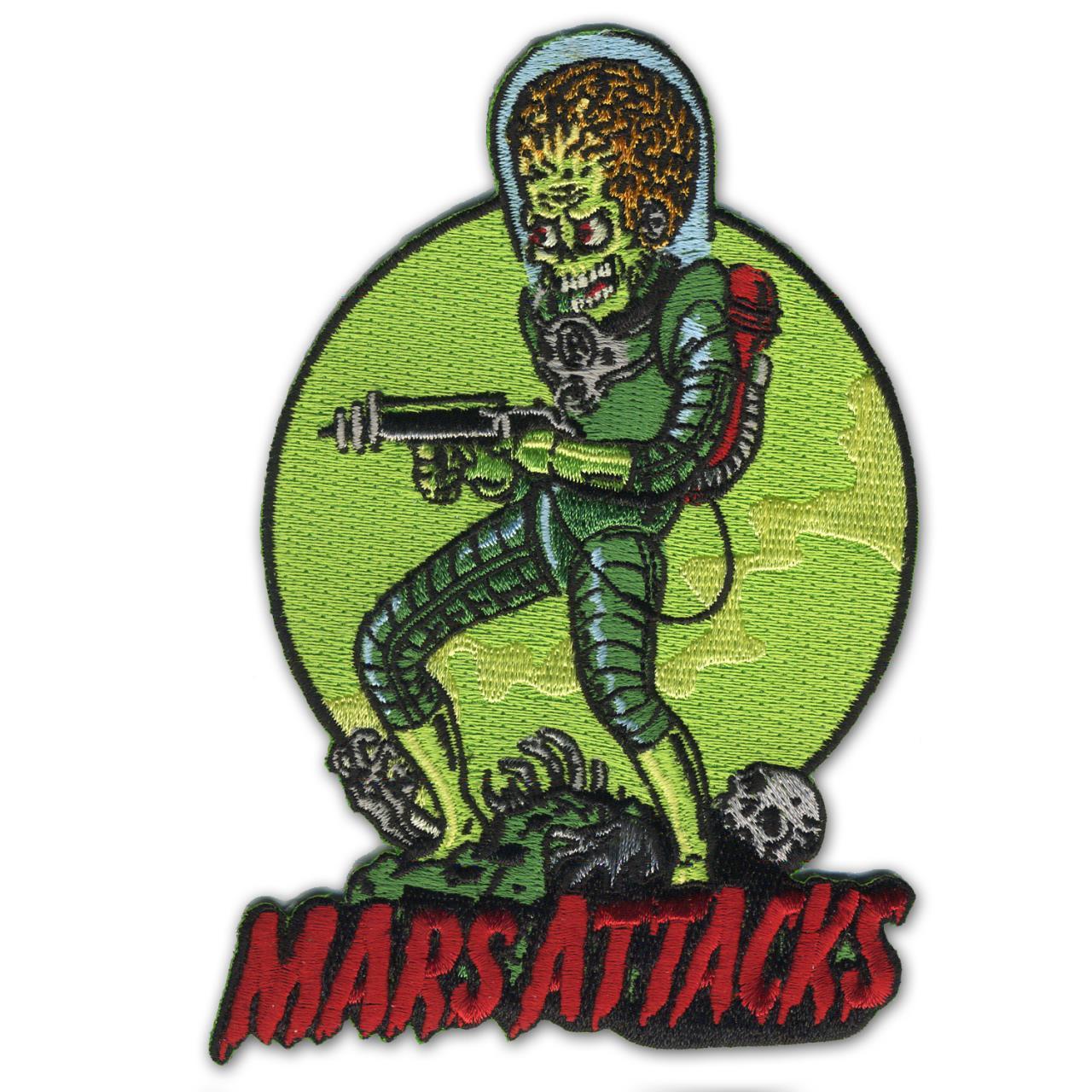 Mars Attacks Death Trooper Patch - Screamers Costumes