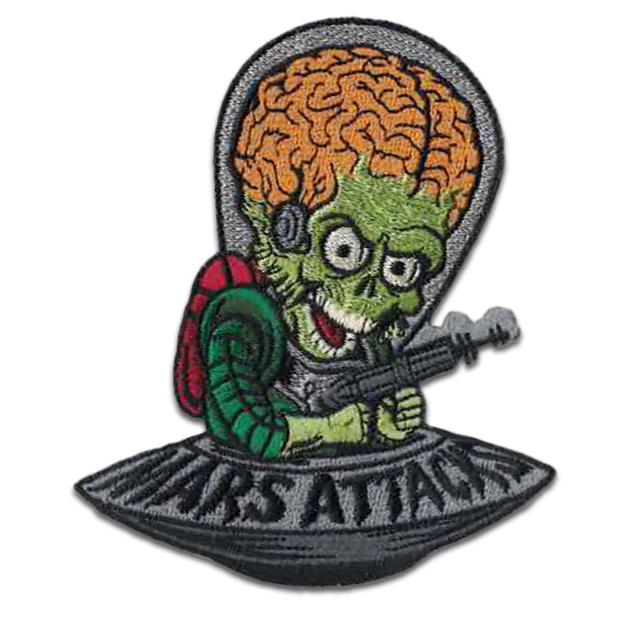 Mars Attacks Cartoon Invader Patch - Screamers Costumes