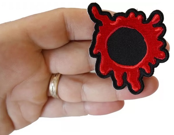 Bullet Hole Iron On Patch - Screamers Costumes