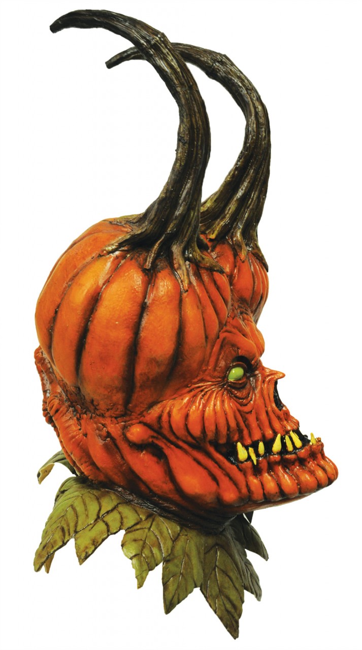 Demon Seed Pumpkin Adult Latex Mask - Screamers Costumes