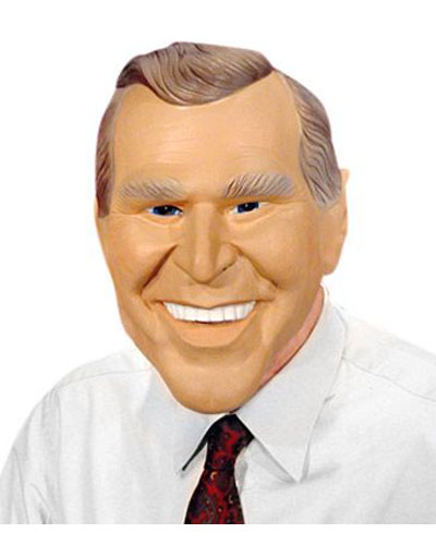 George W. Bush President Mask - Screamers Costumes