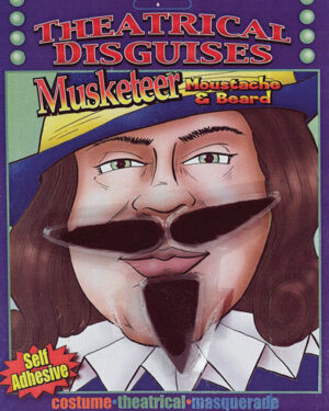 Musketeer Moustache and Goatee Beard - Screamers Costumes