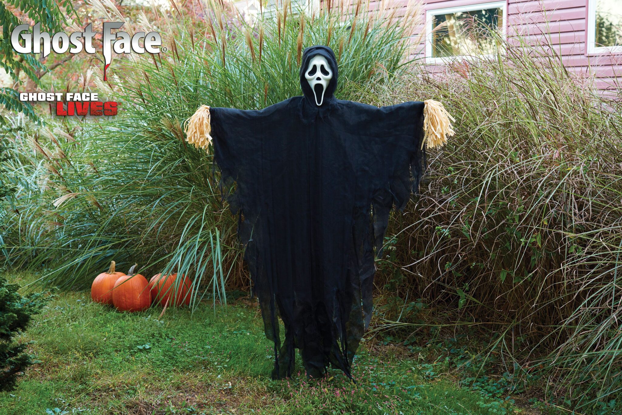 60" Ghostface Scream Scarecrow - Screamers Costumes