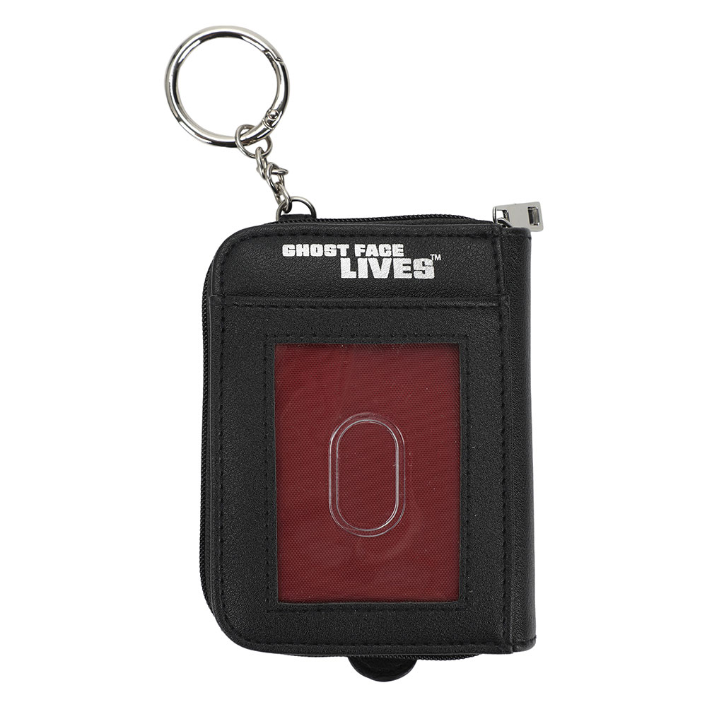 Ghost Face Mini Zip Around Wallet - Screamers Costumes