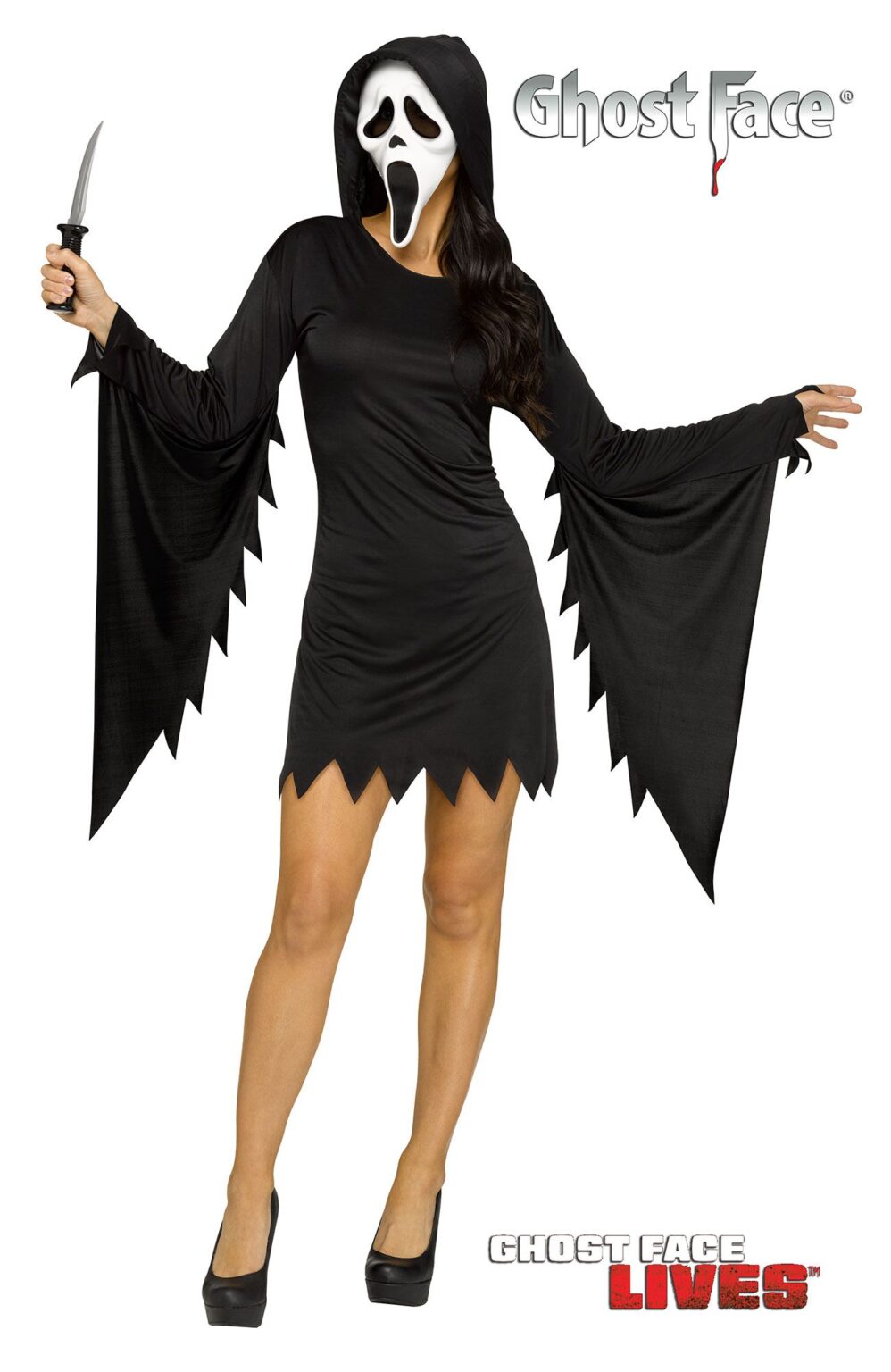 Ghost Face Glamour Women's Scream Costume - Screamers Costumes