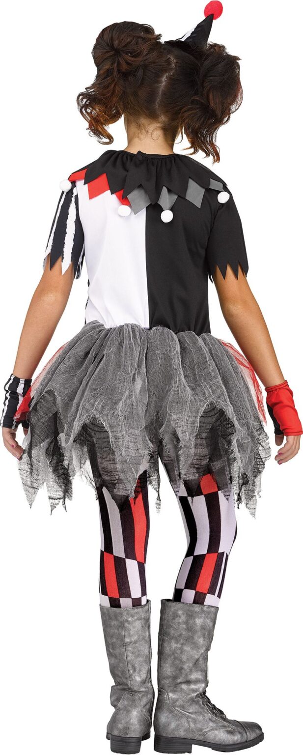 Sinister Circus Girls Evil Clown Costume - Screamers Costumes