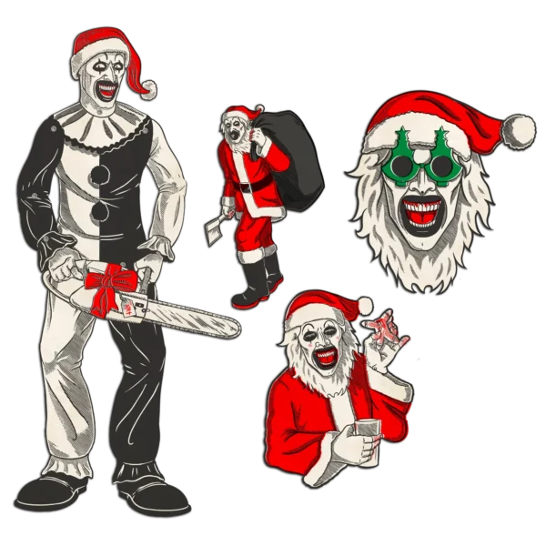 Terrifier 3 Wall Decor - Screamers Costumes